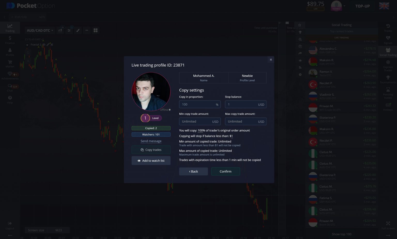 How to start Copy Trading in Pocket Option - Step by Step - TradingThug